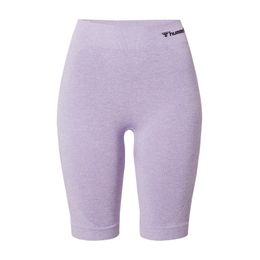 Hummel Sportshorts Damen Gr&ouml;&szlig;e XS helllila / schwarz