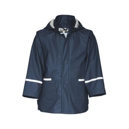 Playshoes Regenjacke Jungen Gr&ouml;&szlig;e 104 marine / wei&szlig;