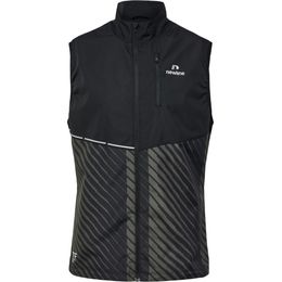 Newline Sportweste 'PACE GILET' Herren Gr&ouml;&szlig;e S gr&uuml;n / schwarz / wei&szlig;