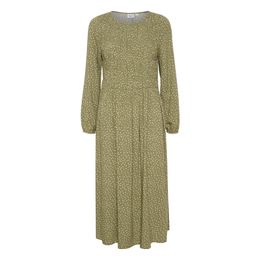 Saint Tropez Kleid 'Gisla' Damen Gr&ouml;&szlig;e 42 kitt / khaki Winterkleid