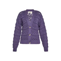Gaya Strickjacke Damen Gr&ouml;&szlig;e XL lavendel
