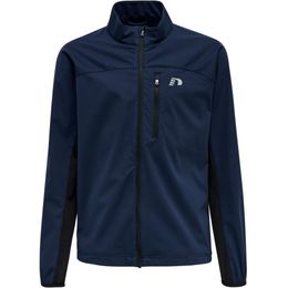 Newline Sportjacke Jungen Gr&ouml;&szlig;e 164 marine / hellgrau / schwarz