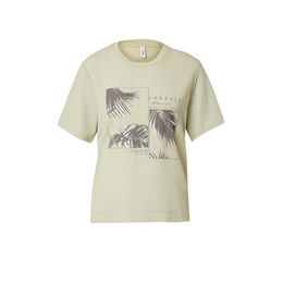 Only T-Shirt 'ONLNEWFLORA' Damen Gr&ouml;&szlig;e XS anthrazit / pastellgr&uuml;n / offwhite