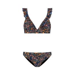 Shiwi Bikini 'Bobby' Damen Gr&ouml;&szlig;e XS blau / hellorange / rosa / schwarz