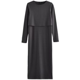 next Kleid Damen Gr&ouml;&szlig;e 46 schwarz Winterkleid