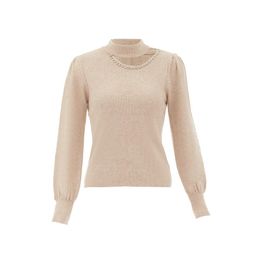 NAEMI Pullover Damen Gr&ouml;&szlig;e XS/S beige