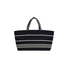 Gaya Shopper Damen Gr&ouml;&szlig;e One Size navy / wei&szlig;