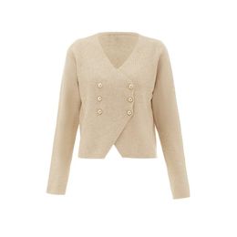 Naemi Knit Cardigan female Beige size XS/S