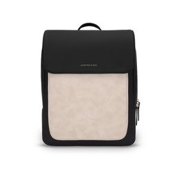 Kapten & Son Kapten & Son Rucksack 'Tromso 2.0' Herren Gr&ouml;&szlig;e One Size creme / schwarz