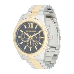 Michael Kors Analog Watch 'LEXINGTON' male Silver size One Size