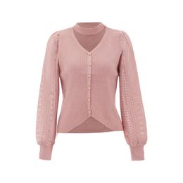 Naemi Knit Cardigan female Pink size XS/S