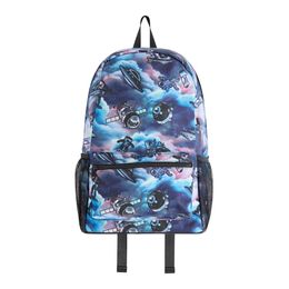 Lindex Rucksack 'Space' Jungen Gr&ouml;&szlig;e One Size blau / hellblau / altrosa / schwarz