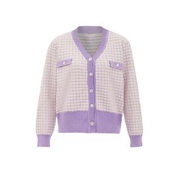 Naemi Knit Cardigan female Purple size XS/S