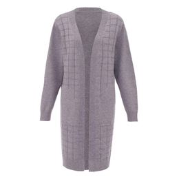Sidona Strickjacke Damen Gr&ouml;&szlig;e XS/S grau