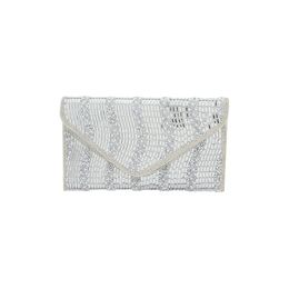 NAEMI Clutch Damen Gr&ouml;&szlig;e One Size silber / transparent