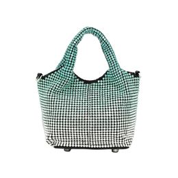 Koosh Handtasche Damen Gr&ouml;&szlig;e One Size silbergrau / gr&uuml;n