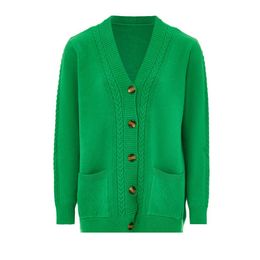 Alary Knit Cardigan female Green size XS/S