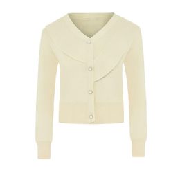 Naemi Knit Cardigan female Beige size XS/S