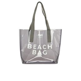 Bagmori Beach Bag female Grey size One Size
