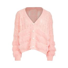 Poomi Strickjacke Damen Gr&ouml;&szlig;e M rosa