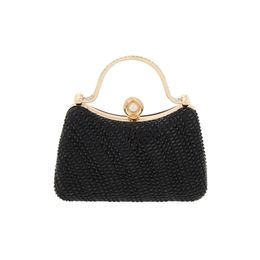 NAEMI Clutch 'Minaudi&egrave;re' Damen Gr&ouml;&szlig;e One Size schwarz