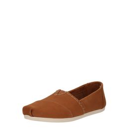 Toms Shoes Toms Classic Flats 'ALPARGATA' female Brown size 7,5
