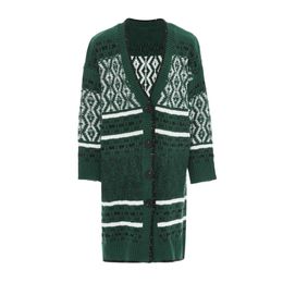 Jalene Knit Cardigan female Green size M