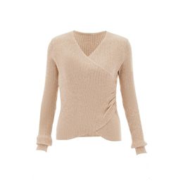 NAEMI Pullover Damen Gr&ouml;&szlig;e XS/S beige