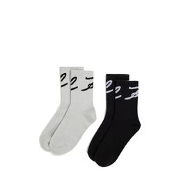 K by KARL LAGERFELD Karl Lagerfeld Socks female Black, White size One Size