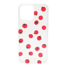 Kate Spade Smartphoneh&uuml;lle 'Roma Tomato Iphone 13 Pro Max Case' Damen Gr&ouml;&szlig;e One Size gr&uuml;n / rot / transparent / wei&szlig;