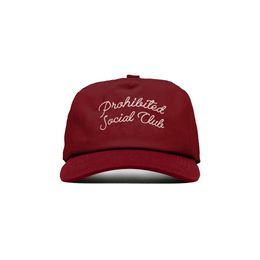 Prohibited Cap 'SC' female Red size One Size