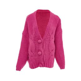 Ebeeza Knit Cardigan female Pink size M