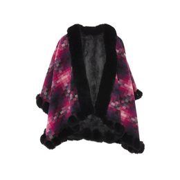Fraully Cape female Pink, Black size M