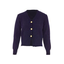 Naemi Knit Cardigan female Blue size XS/S