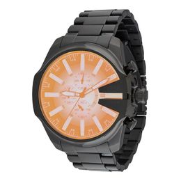 Diesel Analog Watch 'MEGA CHIEF' male Black size One Size