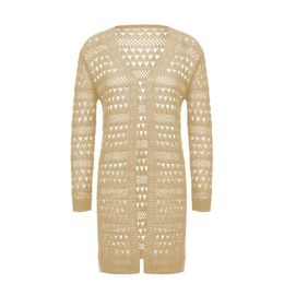 caspio Strickjacke Damen Gr&ouml;&szlig;e XS/S beige