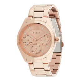 Guess Analog Watch female Gold size One Size