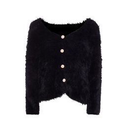 Caneva Knit Cardigan female Black size M