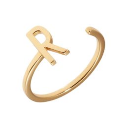 Design Letters Ring female Gold size 1