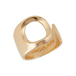 Singularu Ring Damen Gr&ouml;&szlig;e 50/54 gold