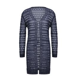 Caspio Knit Cardigan female Blue size XS/S