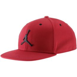 Jordan Cap Jungen Gr&ouml;&szlig;e 54/56 rot / schwarz