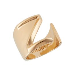 Singularu Ring Damen Gr&ouml;&szlig;e 50/54 gold
