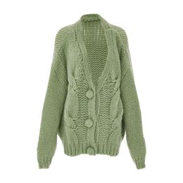 Ebeeza Knit Cardigan female Green size M