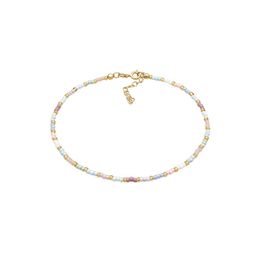 Elli Fu&szlig;schmuck Damen Gr&ouml;&szlig;e 22 blau / gold / pink / wei&szlig;