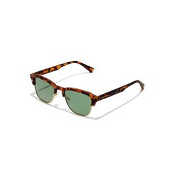 Hawkers Sonnenbrille 'New Classic' Herren Gr&ouml;&szlig;e Onesize karamell / dunkelbraun / gold / gr&uuml;n