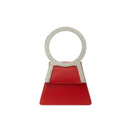 NAEMI Clutch Damen Gr&ouml;&szlig;e One Size rot / silber