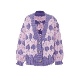 ebeeza Strickjacke Damen Gr&ouml;&szlig;e M lavendel / helllila
