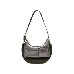 Desigual Schultertasche Damen Gr&ouml;&szlig;e One Size gr&uuml;n / silber