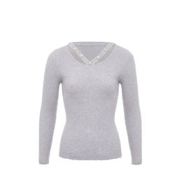 leo selection Pullover Damen Gr&ouml;&szlig;e XS/S grau